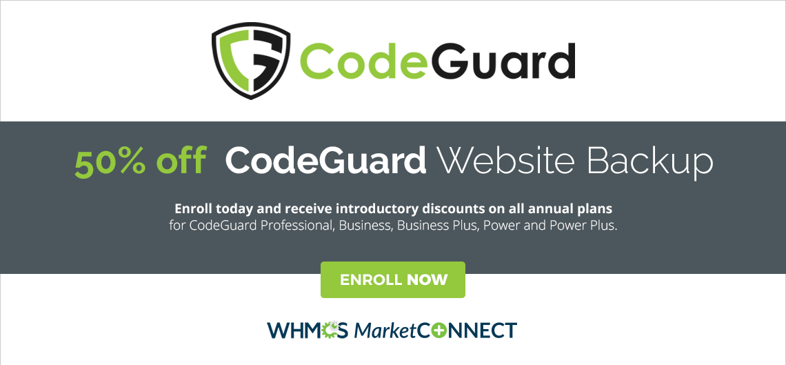 Special Offers & Promotions - WHMCS Marketplace