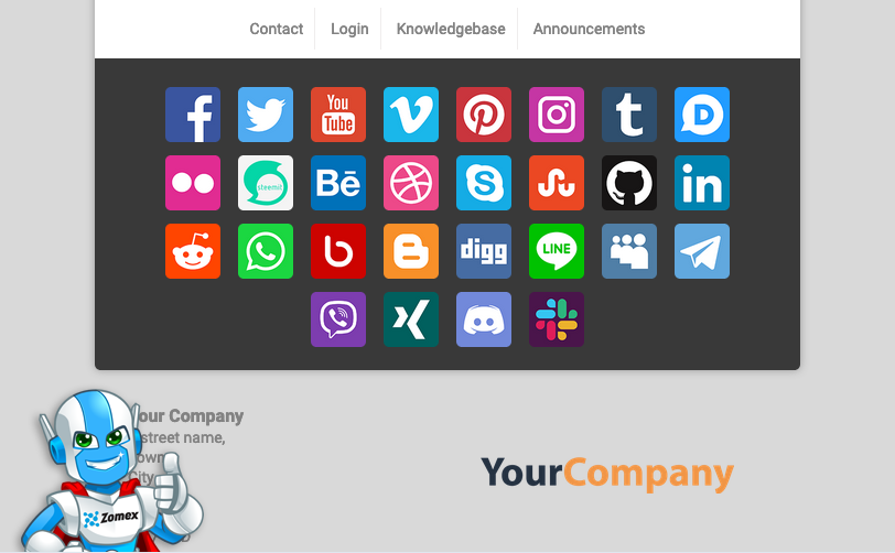  1 Email Template Flex Mail WHMCS Marketplace