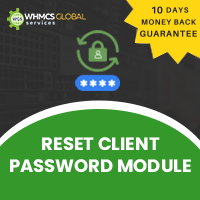 Reset Client Password Module - WHMCS Marketplace